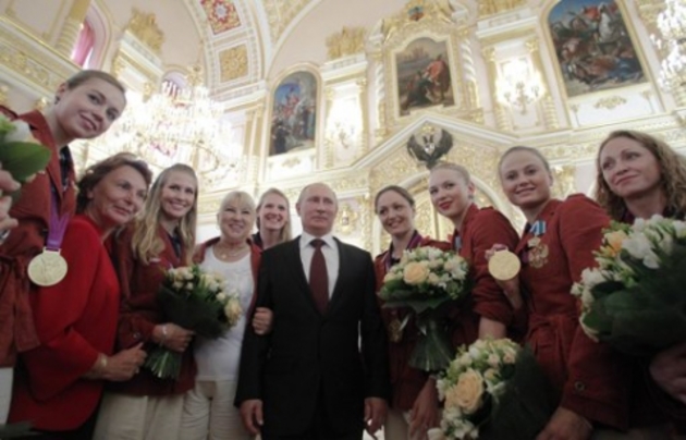 Russian Olympic athletes receive Kremlin awards | Vestnik Kavkaza